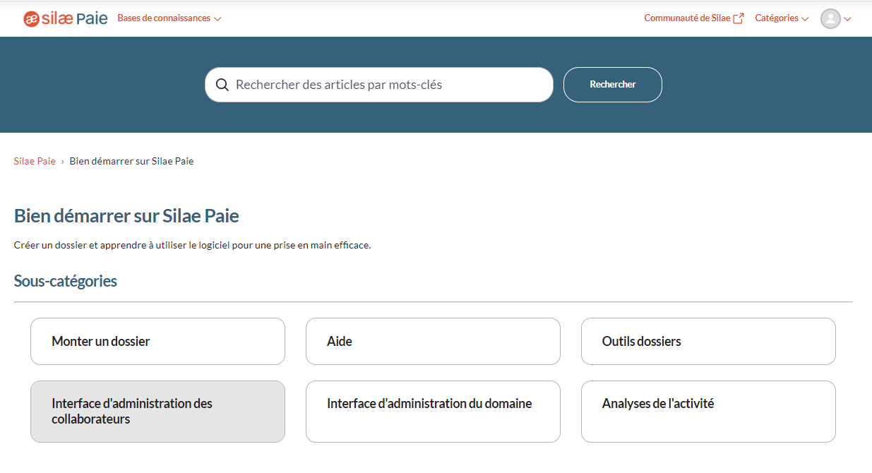 Découvrez la nouvelle structure de notre Aide en ligne ! 📑 – Silae Paie
