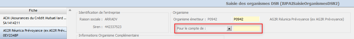 . FAQ Fiches de paramétrage des organismes complémentaires – Silae Paie